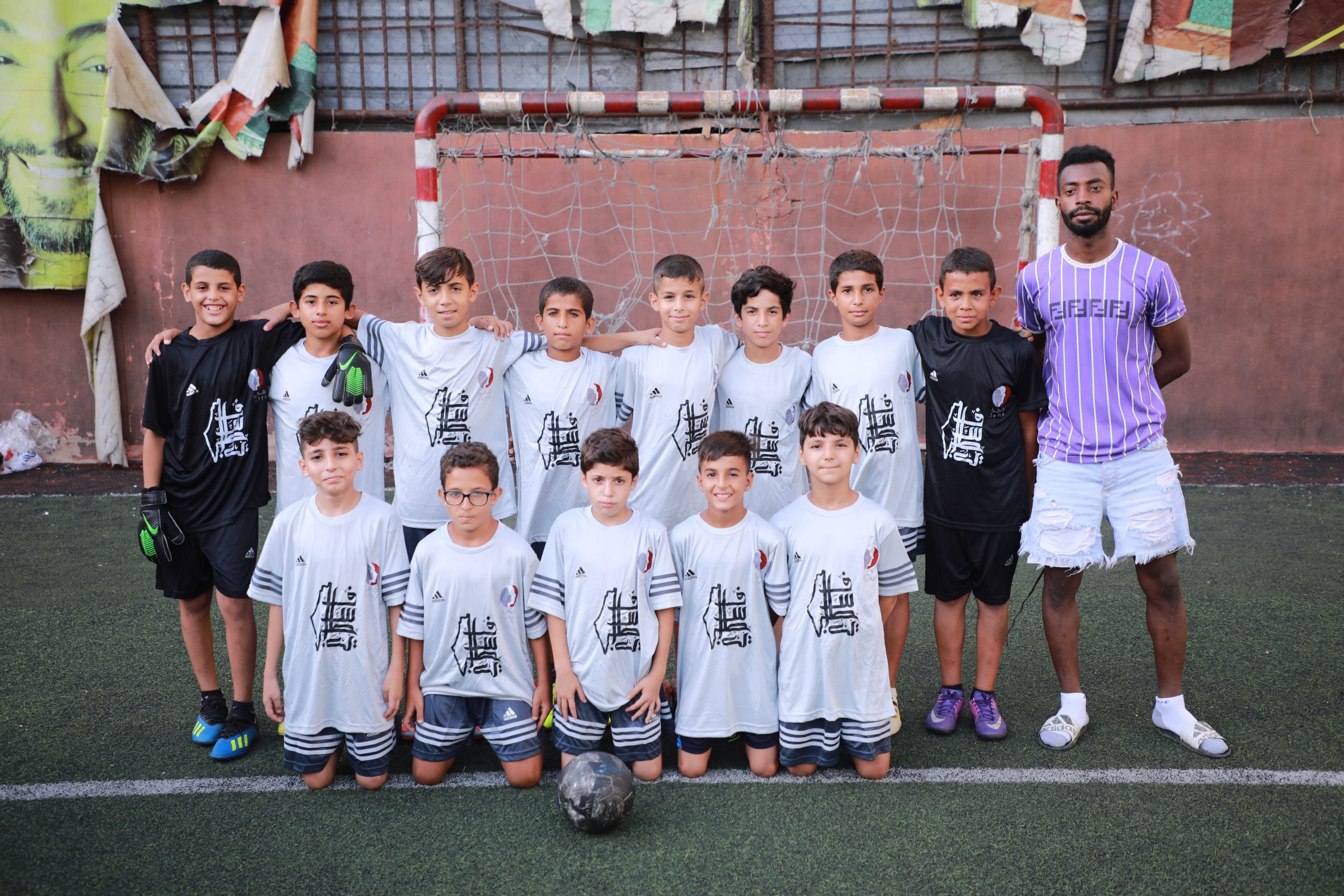 Jafra football team in Shatila camp - Jafra Foundation for Relief ...